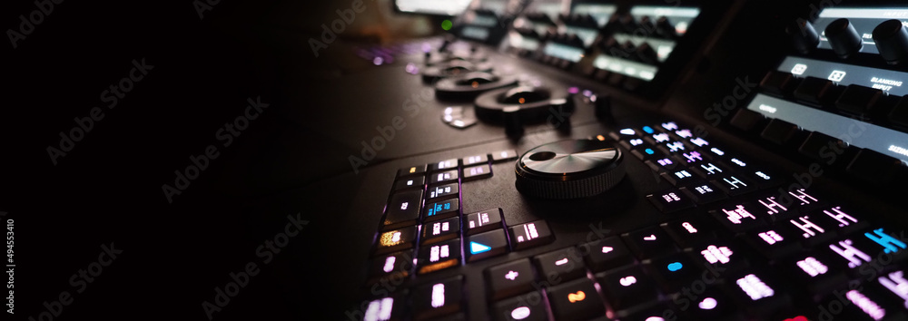 Video editing controller machine for color edit in post video ...