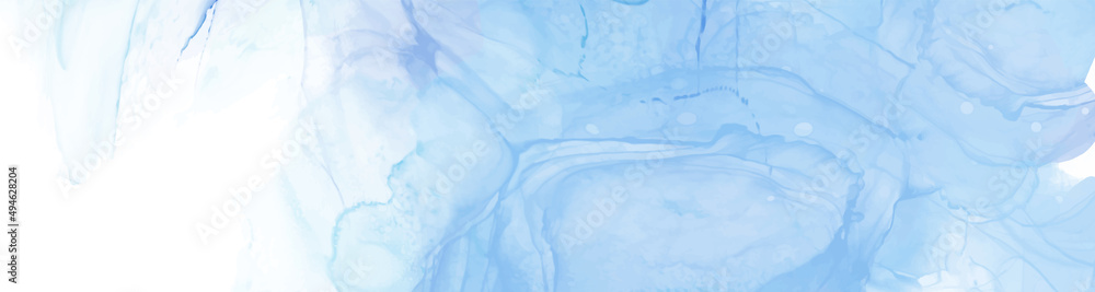 Elegant banner template design with color paint. Stock Vector | Adobe Stock