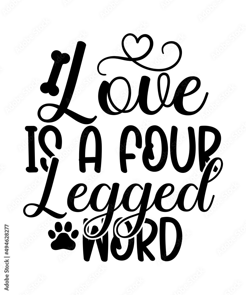 Dog SVG Bundle, Dog Lover SVG file for Cricut, Dog Quote svg cut file ...