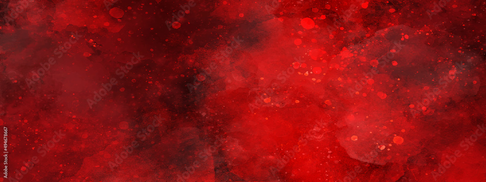 Red background with scratches and Old red scratched wall, grungy ...