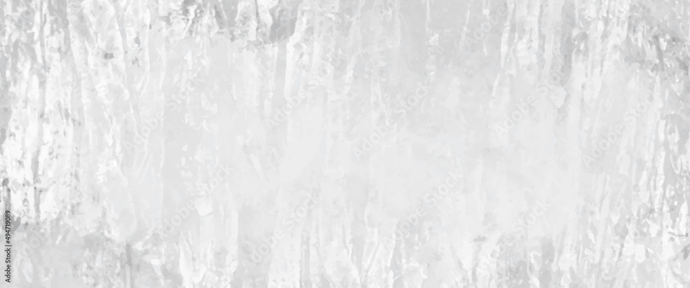 Silver ink and watercolor textures on white paper background. Paint ...