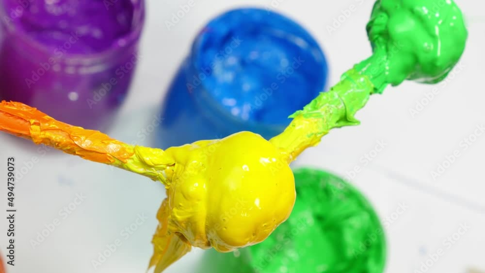 Color theory color the mother is yellow red and blue. yellow color ...