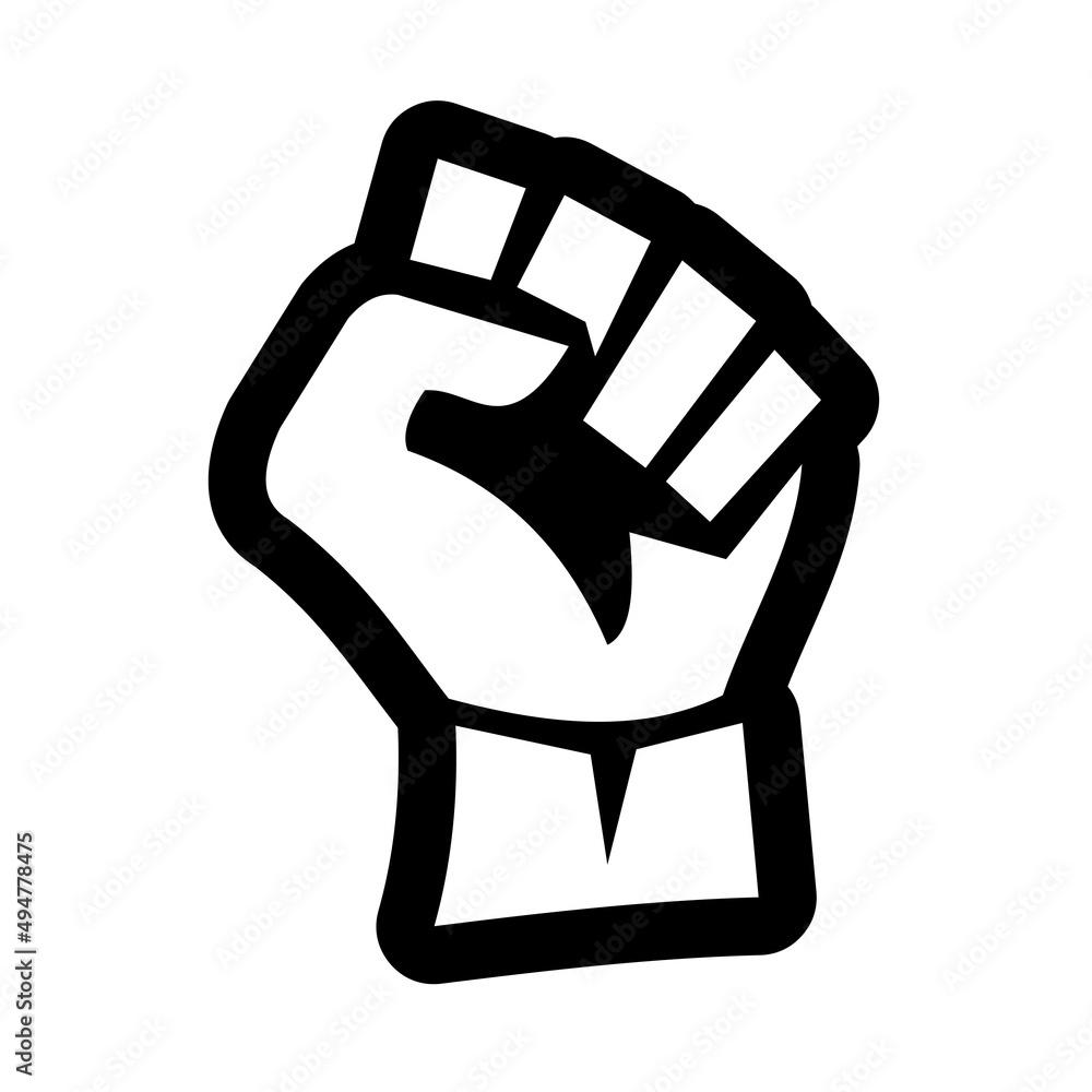 hand punch icon Stock Vector | Adobe Stock
