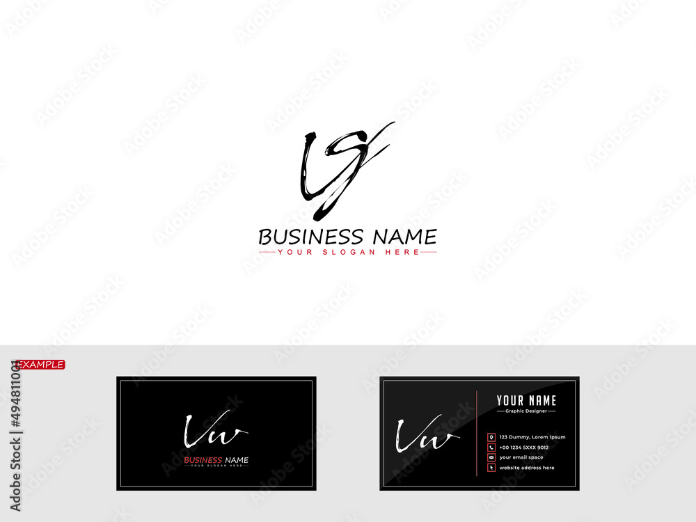 Letter VG Brush Logo, Initials signature Vg v&g Handwritten Letter Logo ...
