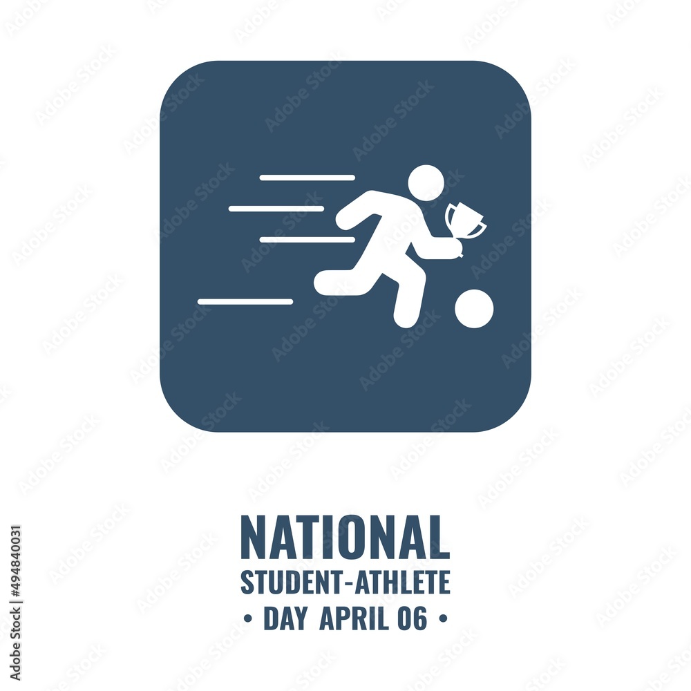 Vector Icon of People Running with trophies and dribbling, National ...