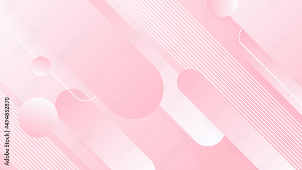 Luxury abstract line background pink shades in geometric style ...