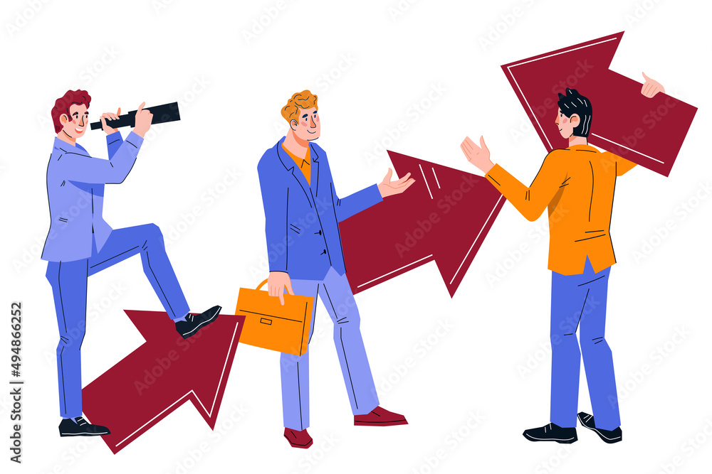 Vision of future and possibility of career growth, achievement of the ...