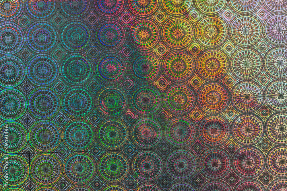 Holographic Foil Patterns