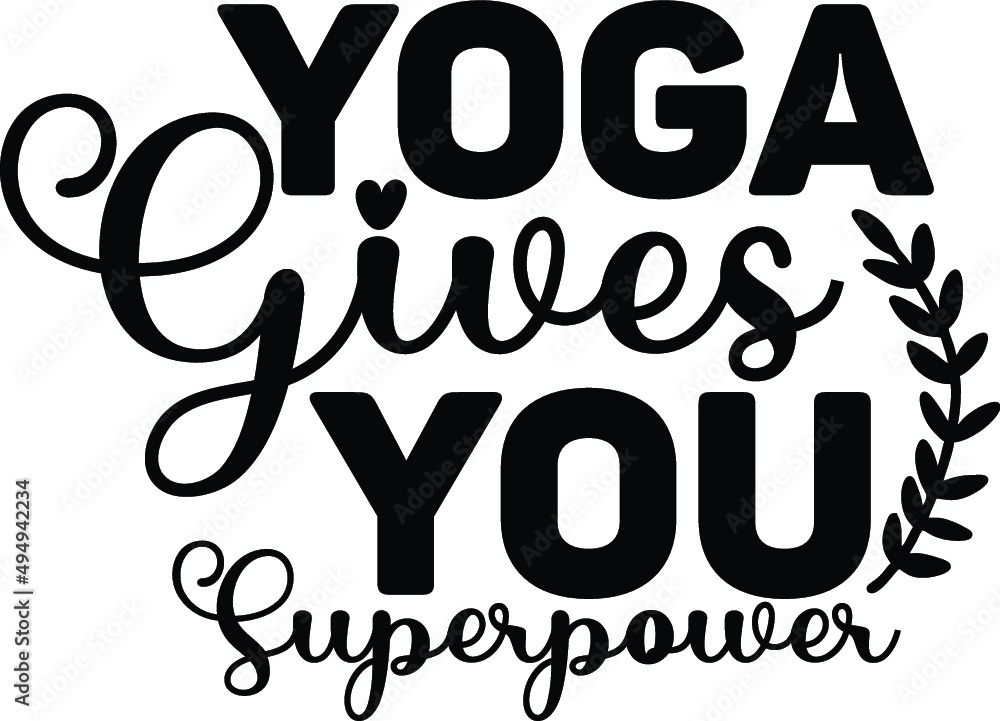 yoga svg cutting files Stock Vector | Adobe Stock