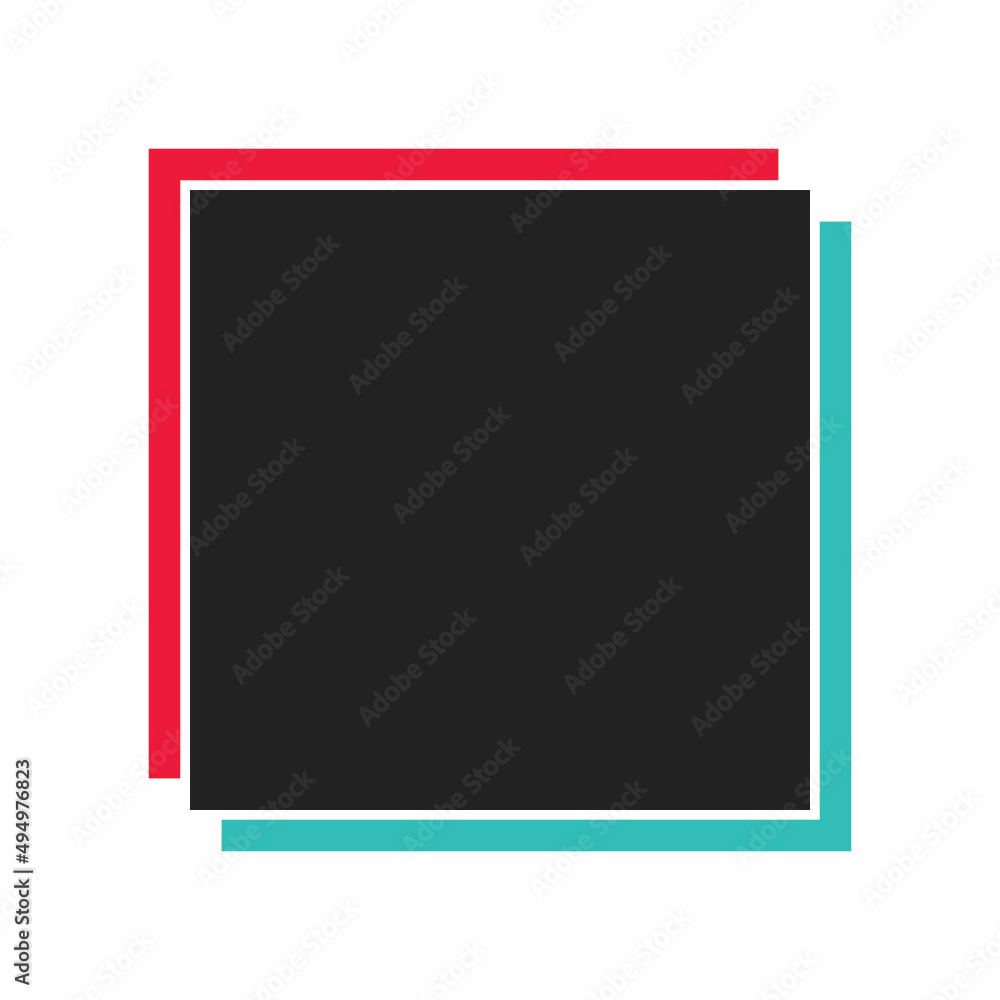 3D Box, Red Blue Box, Box Template, 3D Gaming Frame, 3D Frame, Colorful ...