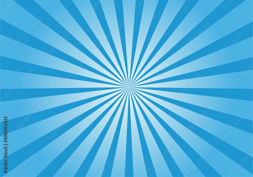 blue sunburst retro background in blue gradient wallpaper . Stock ...