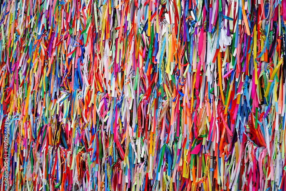 Photo & Art Print Religious ribbons with the inscription Remembrance of ...