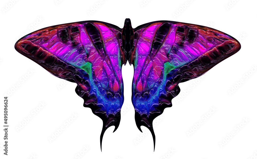 Abstract Butterfly Design