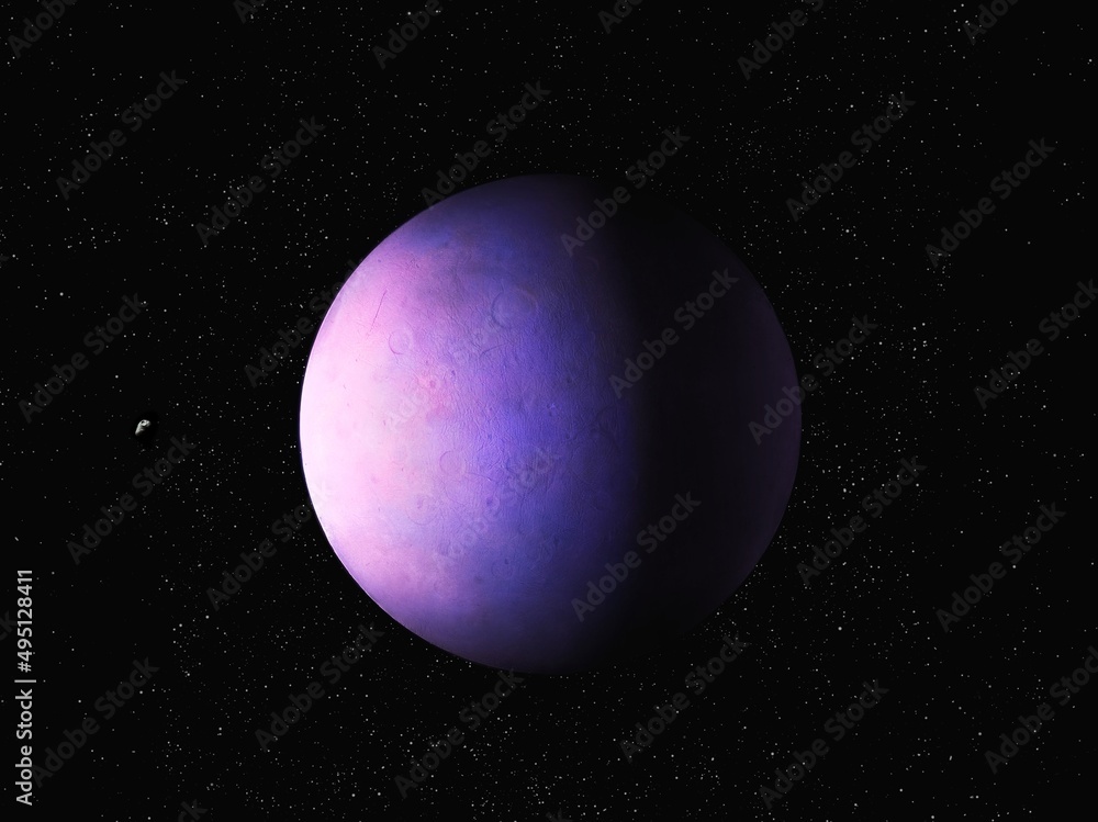 Exoplanet Purple
