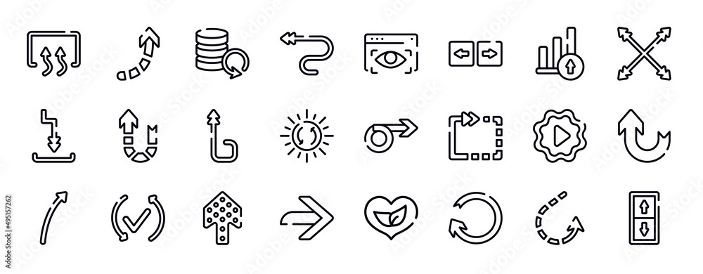 user interface thin line icons set. user interface outline icons ... user interface thin line icons set. user interface outline icons ...