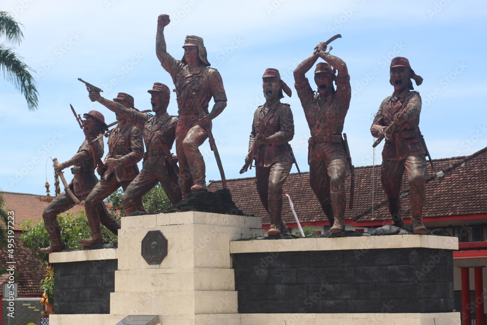 Photo & Art Print The Peta Monument in Blitar was built to commemorate ...