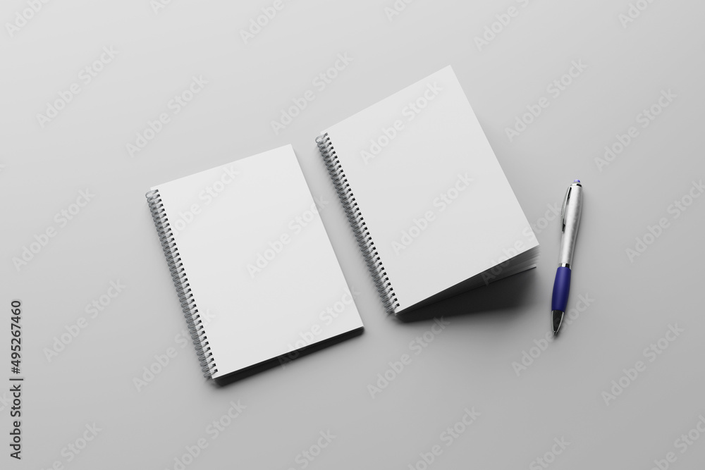 Notebook mockup Stock Photo | Adobe Stock