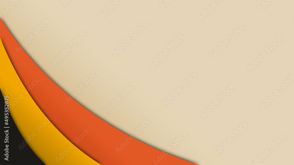 simple retro curve border or frame for texture and presentation ...