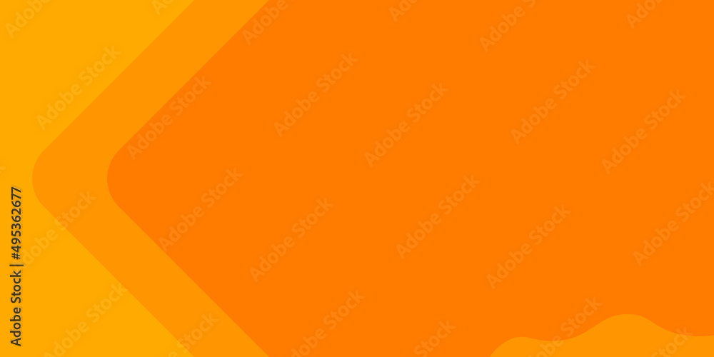 Orange abstract backgroun design, modern advertising website background ...