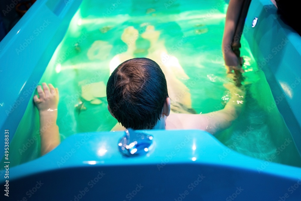 treatment of autism with hydromassage as a treatment for a severe brain ...