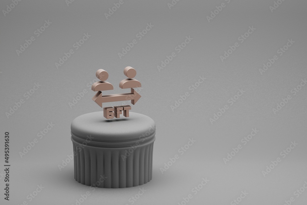 Beautiful abstract illustrations 6 Ft Apart symbol icons on a column ...