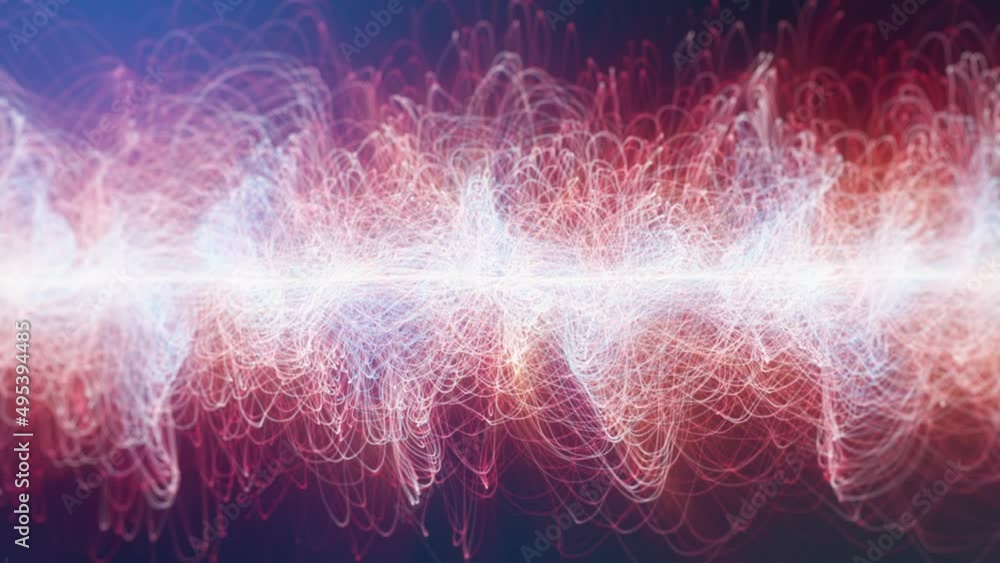 Abstract Swirling Light Rays Flowing Background Loop/ 4k animation of ...