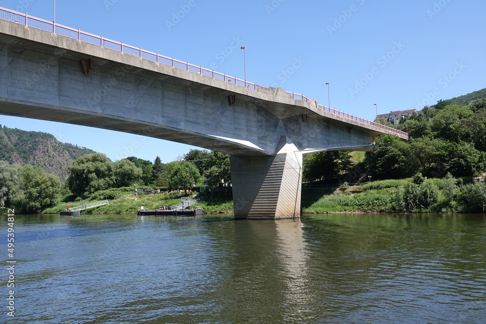 Skagerrak-Bruecke in Cochem Stock Photo | Adobe Stock