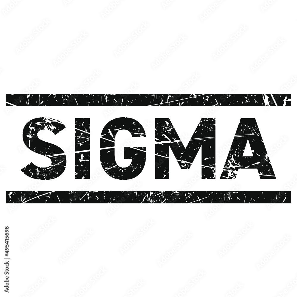 Sigma Stock Vector | Adobe Stock