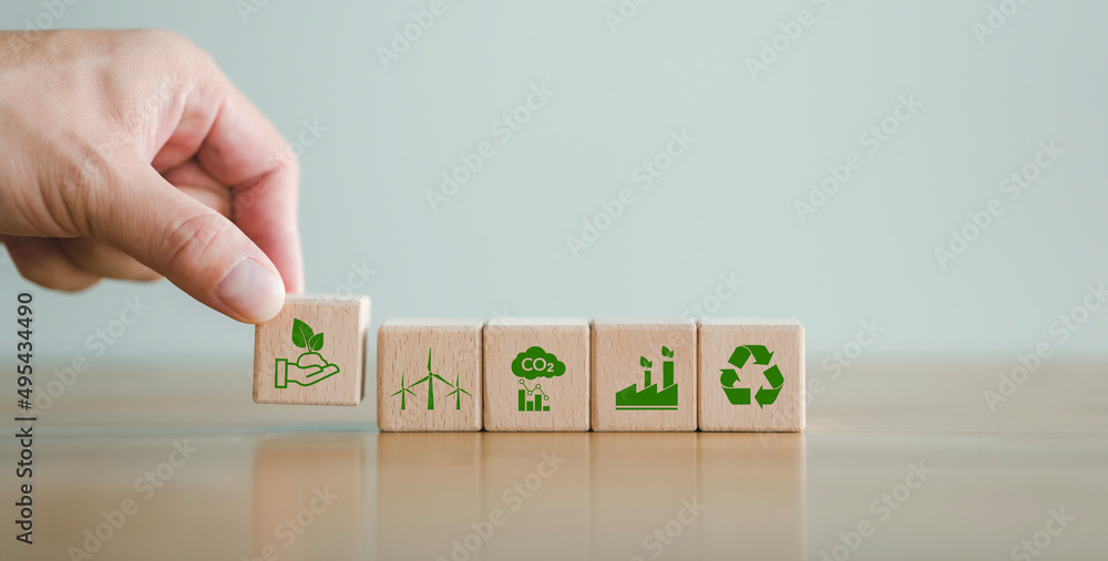 Reduce CO2 or carbon dioxide emissions to limit global warming and ...