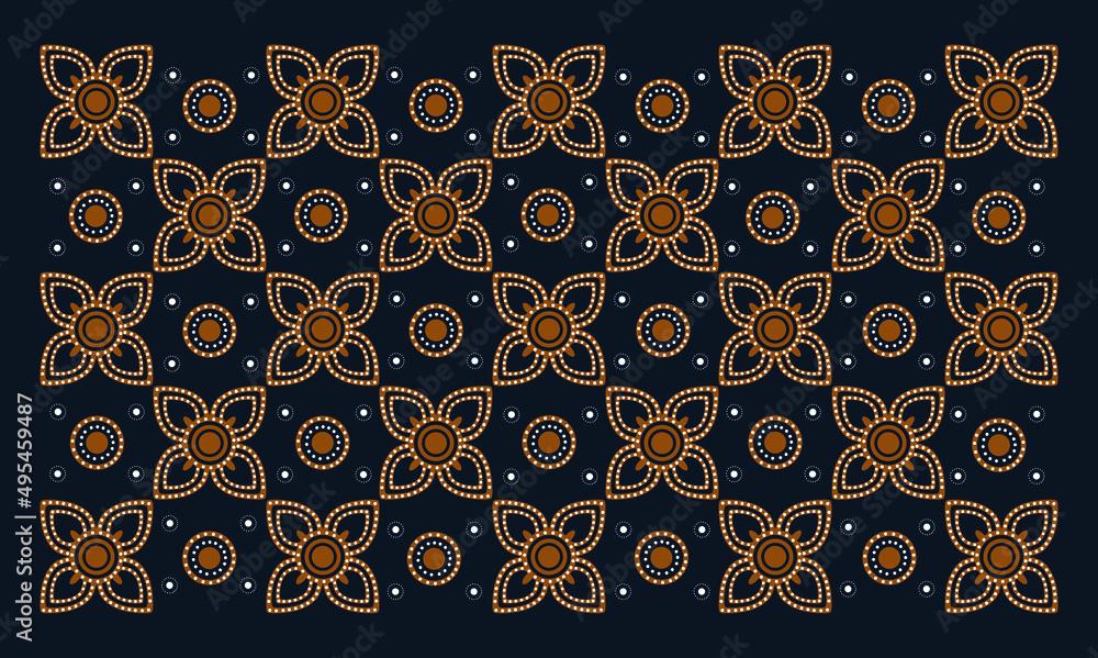 Indonesian modern batik. indonesian modern batik pattern vector Stock ...