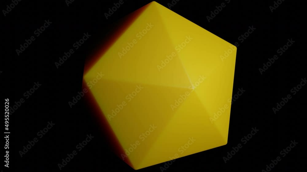 Vidéo Stock Rotating geometric polygon. Design. 3D model of geometric ... Vidéo Stock Rotating geometric polygon. Design. 3D model of geometric ...