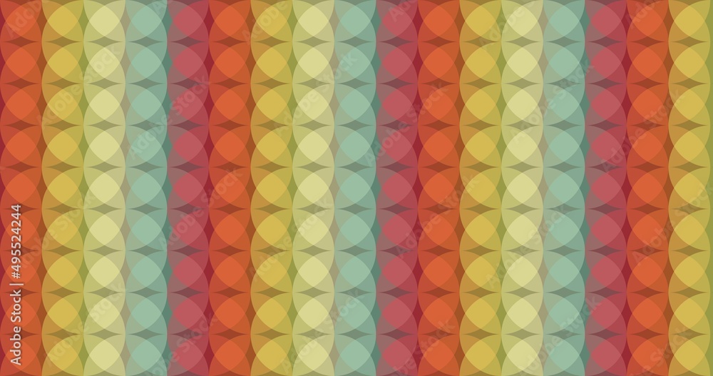 Circles wallpaper with multicolour background design. Colorful ...