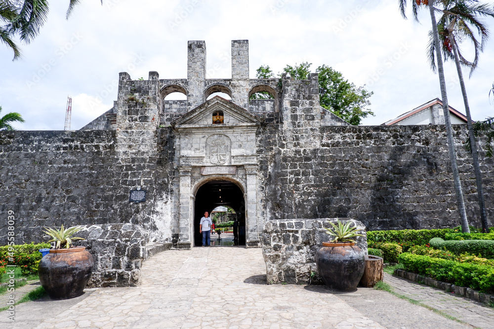 Fort San Pedro Military Defense Structure Cebu City, Philippines Stock ...