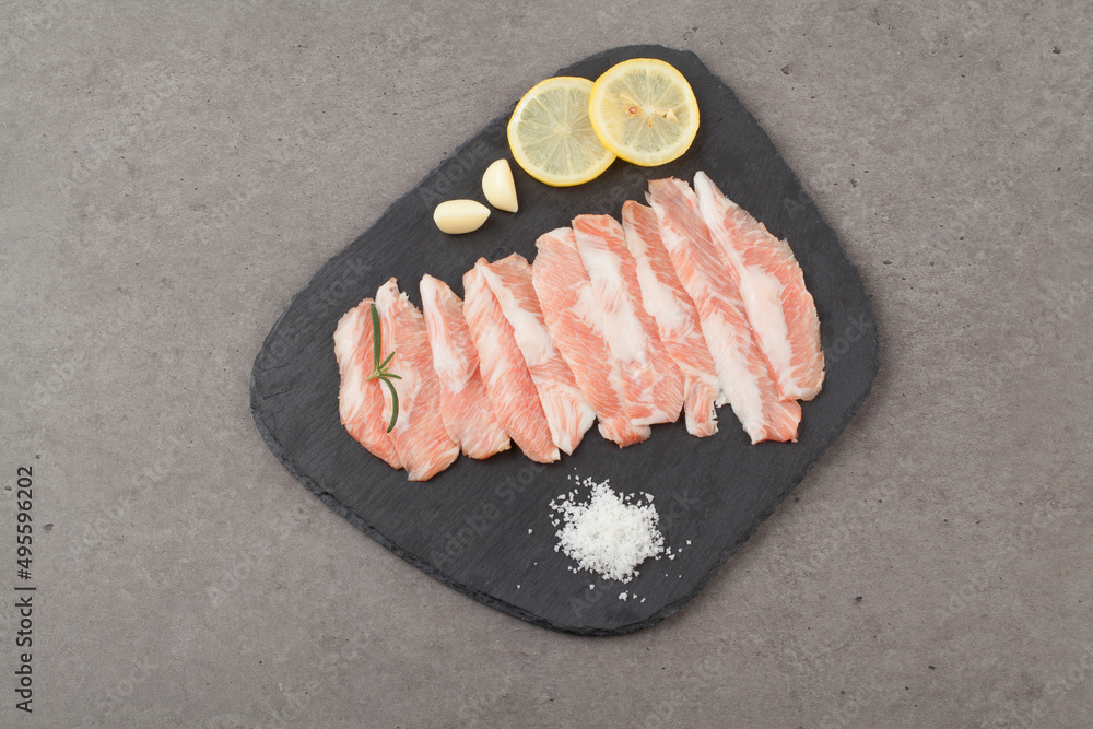 Raw meat, directing, salt, cooking, food, menu, fresh, meat, juice ...