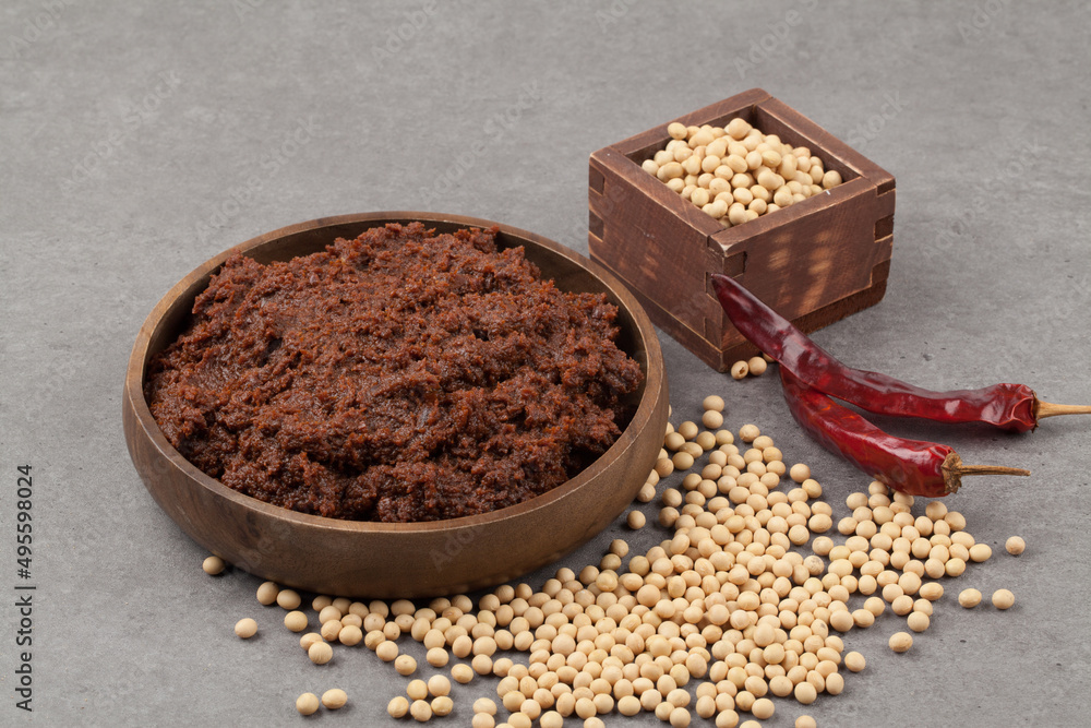Meju, soy sauce, soybean paste, traditional food, Korean food ...