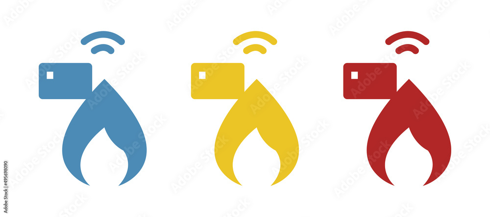 fire safety system icon, flame, vector illustration Stock Vector ...