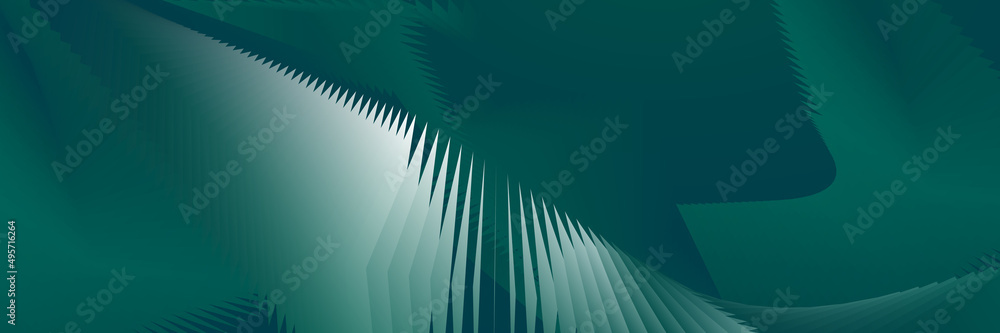 Modern green abstract background banner. modern Geometric block green ...
