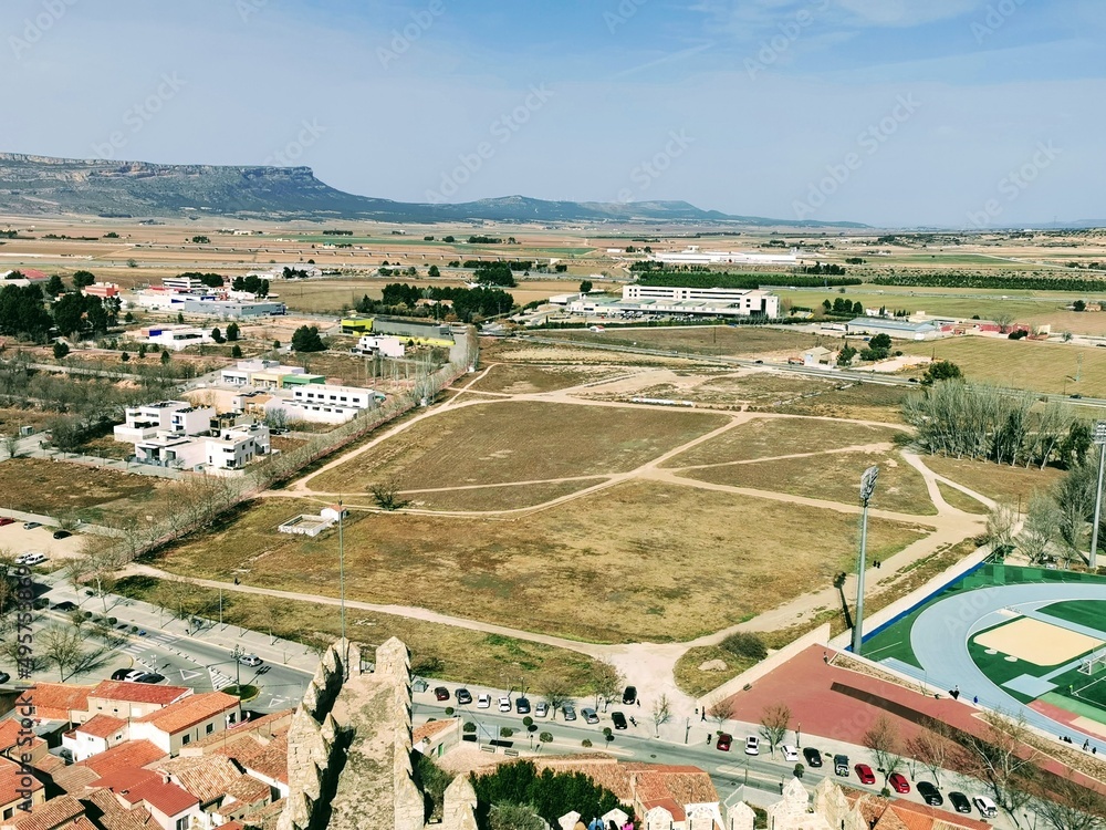 field recreating the battle of almansa in the 18th century Stock Photo ...