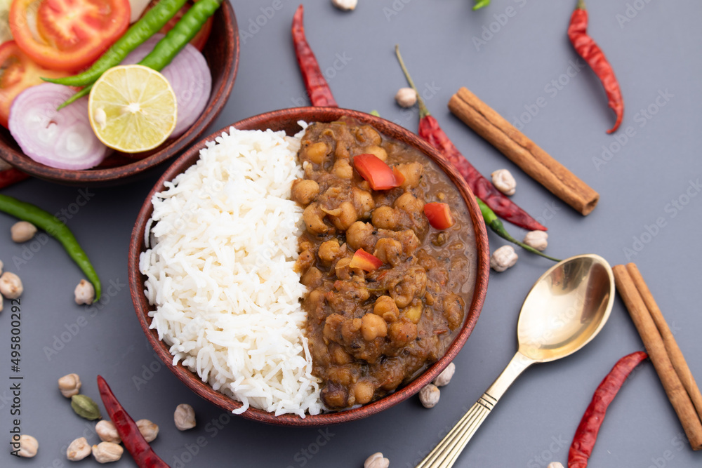 Punjabi Chhole Also Known As Chhola Masala Sabji Amritsari Chole Sabzi ...