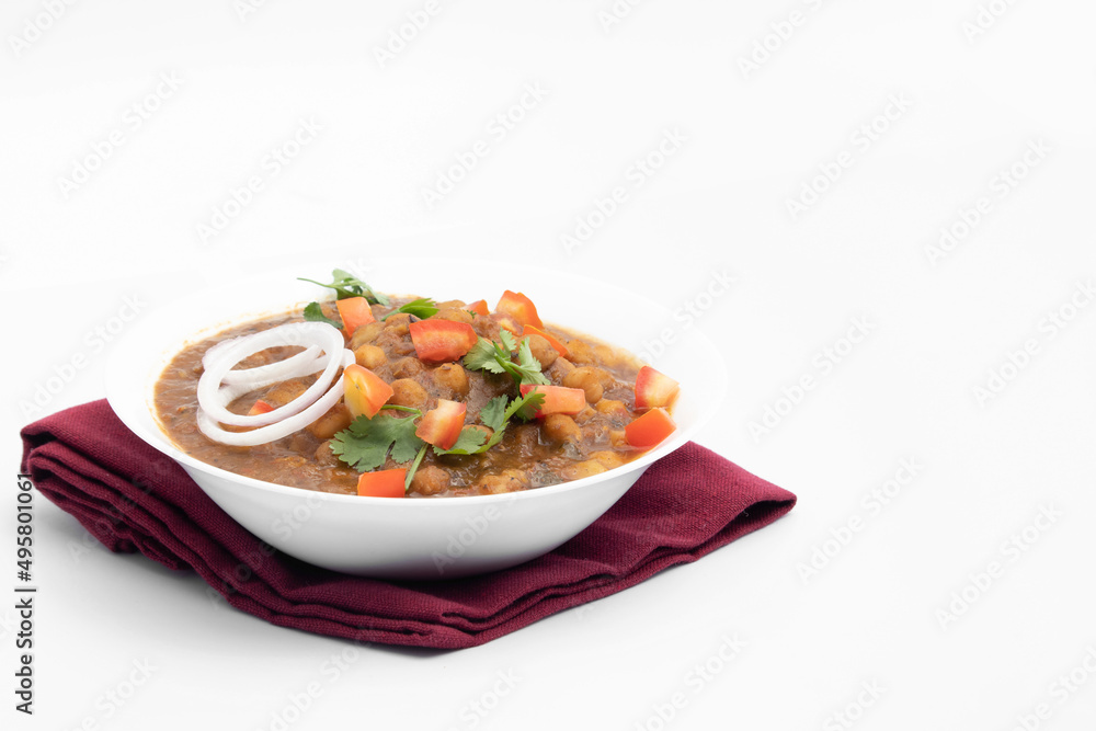 Punjabi Chhole Also Known As Chhola Masala Sabji Amritsari Chole Sabzi ...