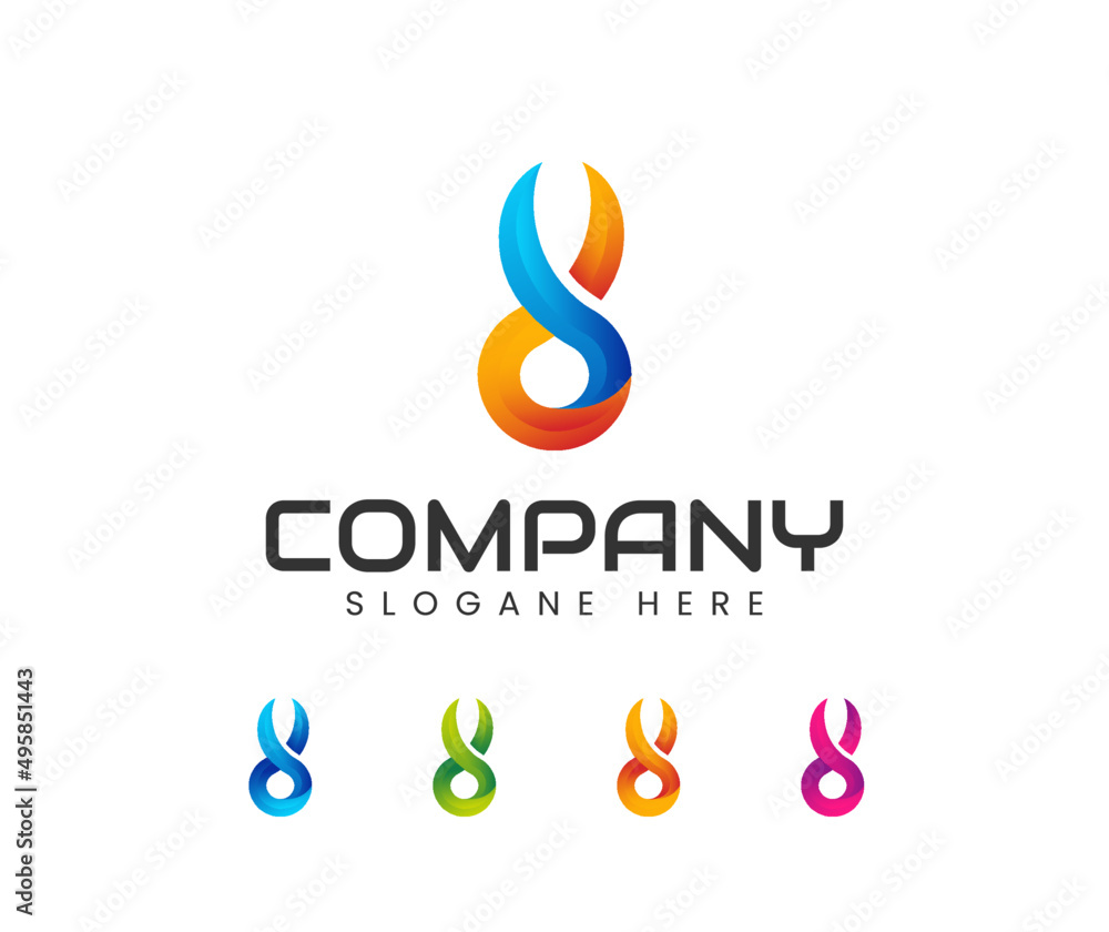 Infinity fire flame logo design. Infinity flame, Fire flame infinity ...