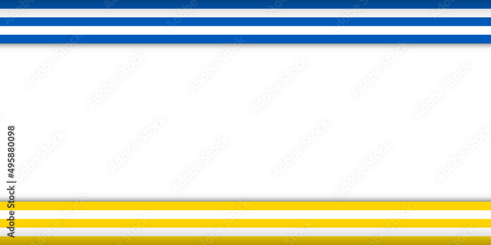 Ukraine blue and yellow horizontal line striped background template ...
