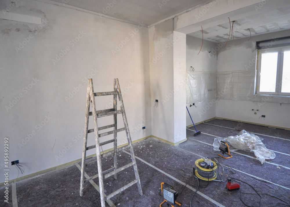 building site aka construction site Stock Photo | Adobe Stock