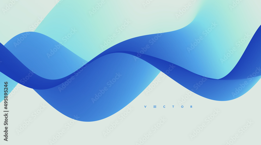 Water waves. Nature background. Trendy liquid design. Vector ...