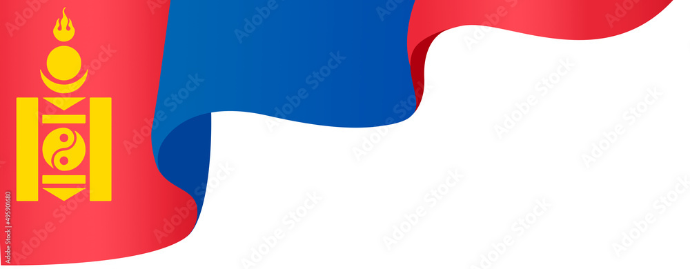 Mongolian Flag Wallpaper