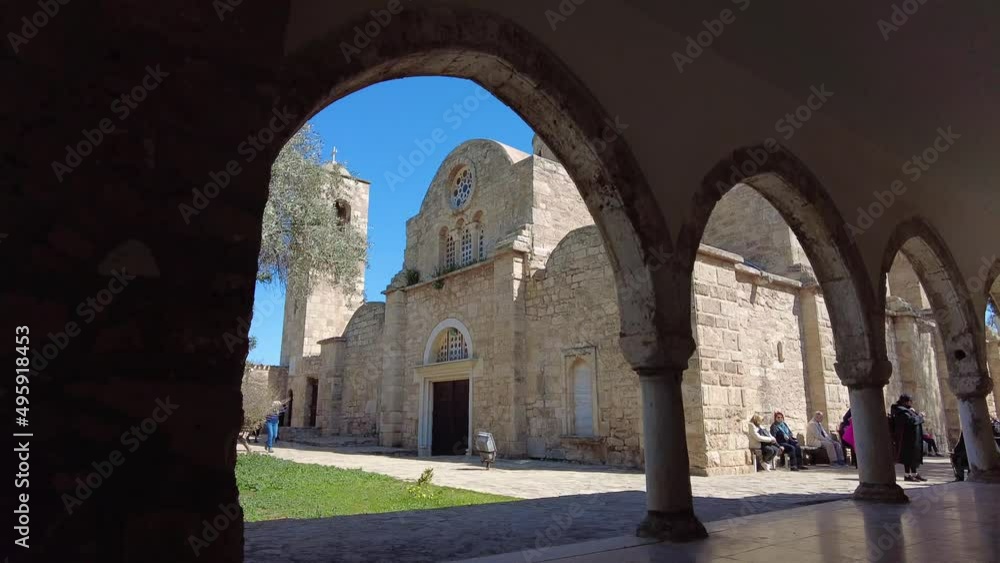 St. Barnabas Monastery near Famagusta is dedicated to the patron saint ...