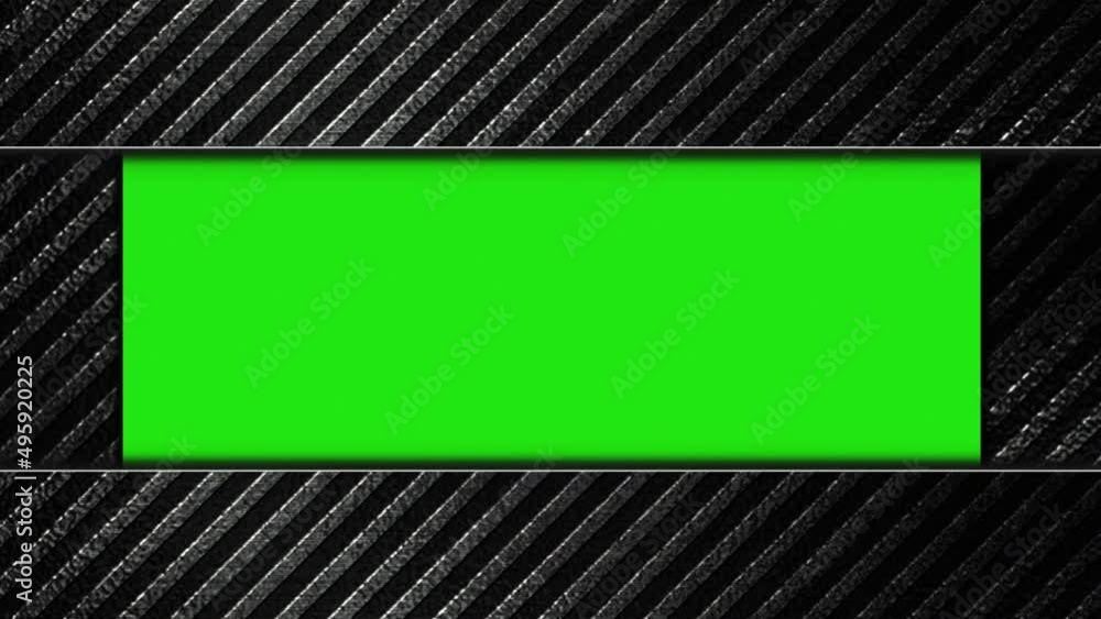 Metal Gate with Green Screen, Animation, Rendering, Background, Loop ...