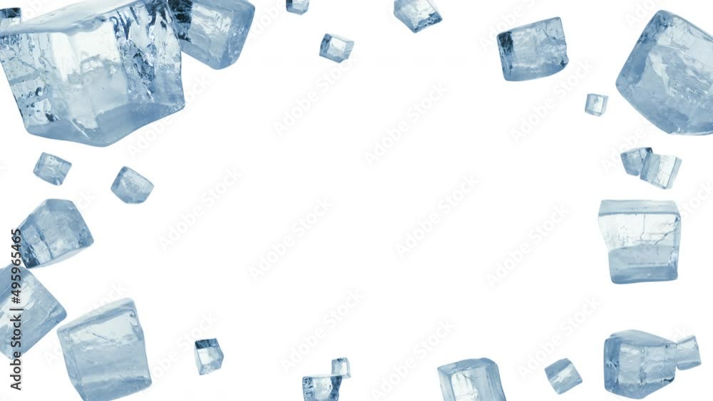 animation, freeze, frost, ice cube, ice cubes background, transparent ...