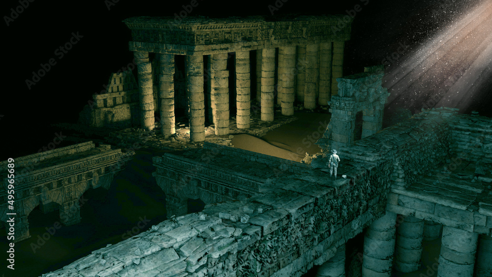 Explorer and archaeologist, worlds disappeared. Ancient civilizations ...