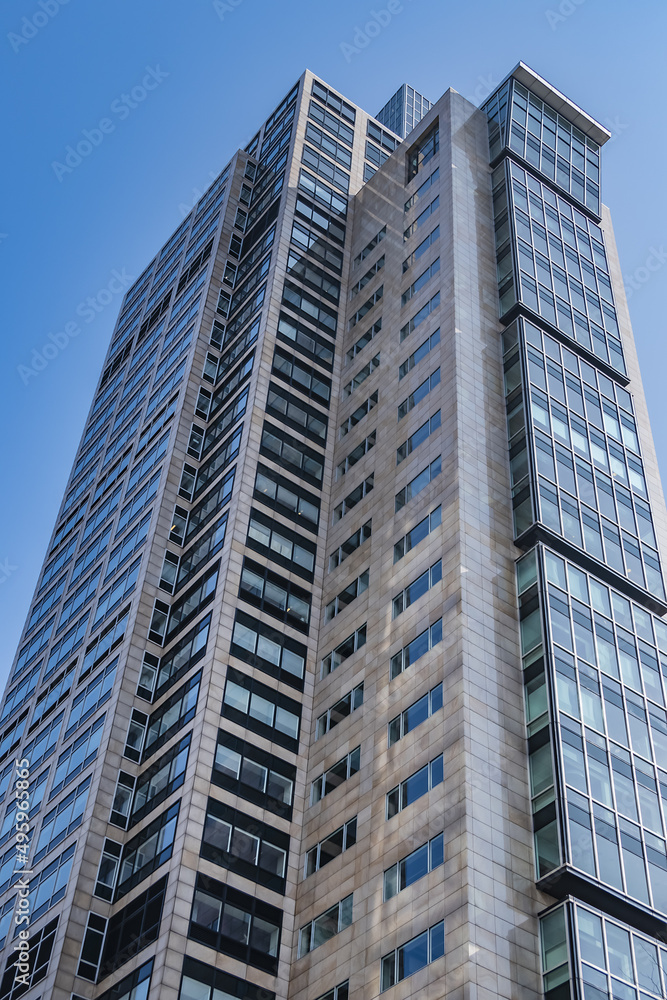 Rabobank office in Mondriaan Tower (Mondriaantoren, 2001), second ...
